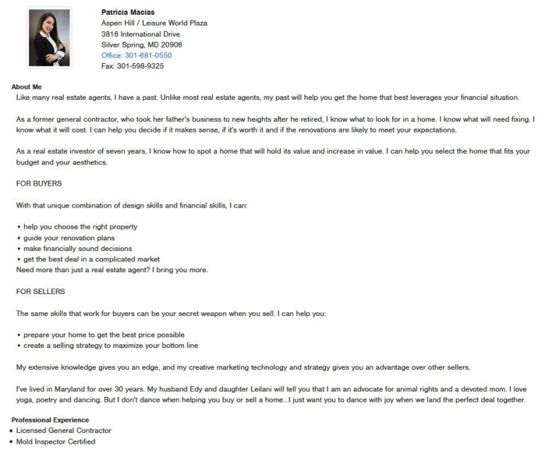 How to write a professional bio for sales or for credibility (with example)