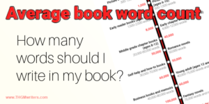 Average book word count: how many words should I write?